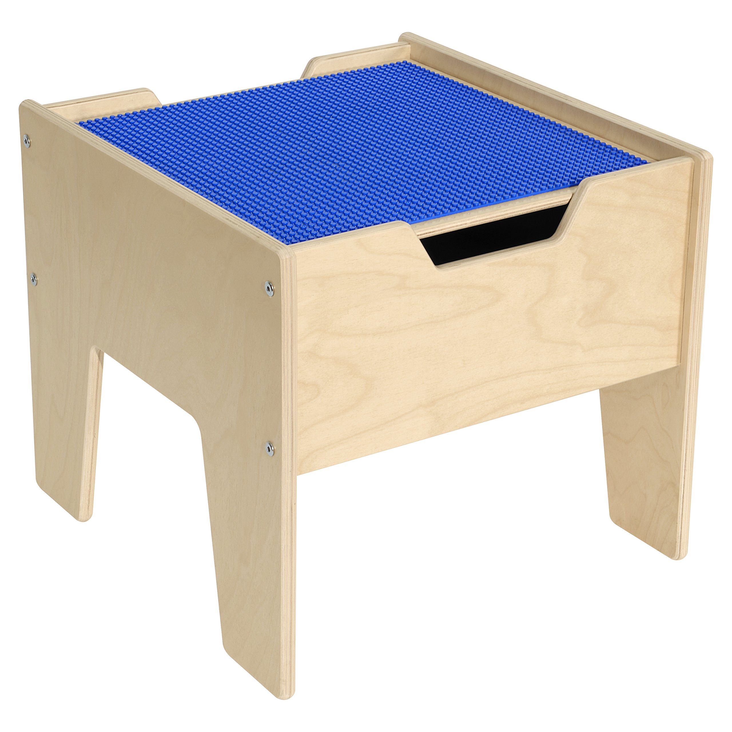 Contender 2-N-1 Activity Table with Blue Lego Compatible Top - RTA