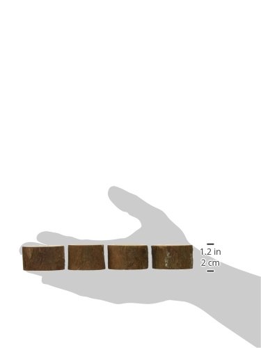 Kate Aspen 4 Count Wood Place Card/Photo Holder, Rustic Real