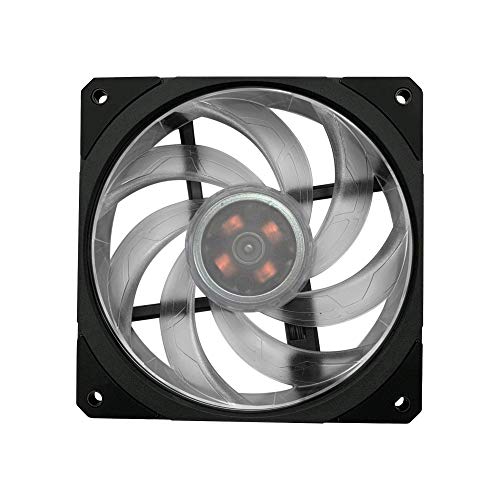 Cooler Master MasterLiquid ML240P Mirage ARGB Close-Loop AIO CPU Liquid Cooler, 240 Radiator, Transparent Pump, Addressable RGB Lighting, Dual MF120 Fans for AMD Ryzen, TR4 /Intel LGA1151