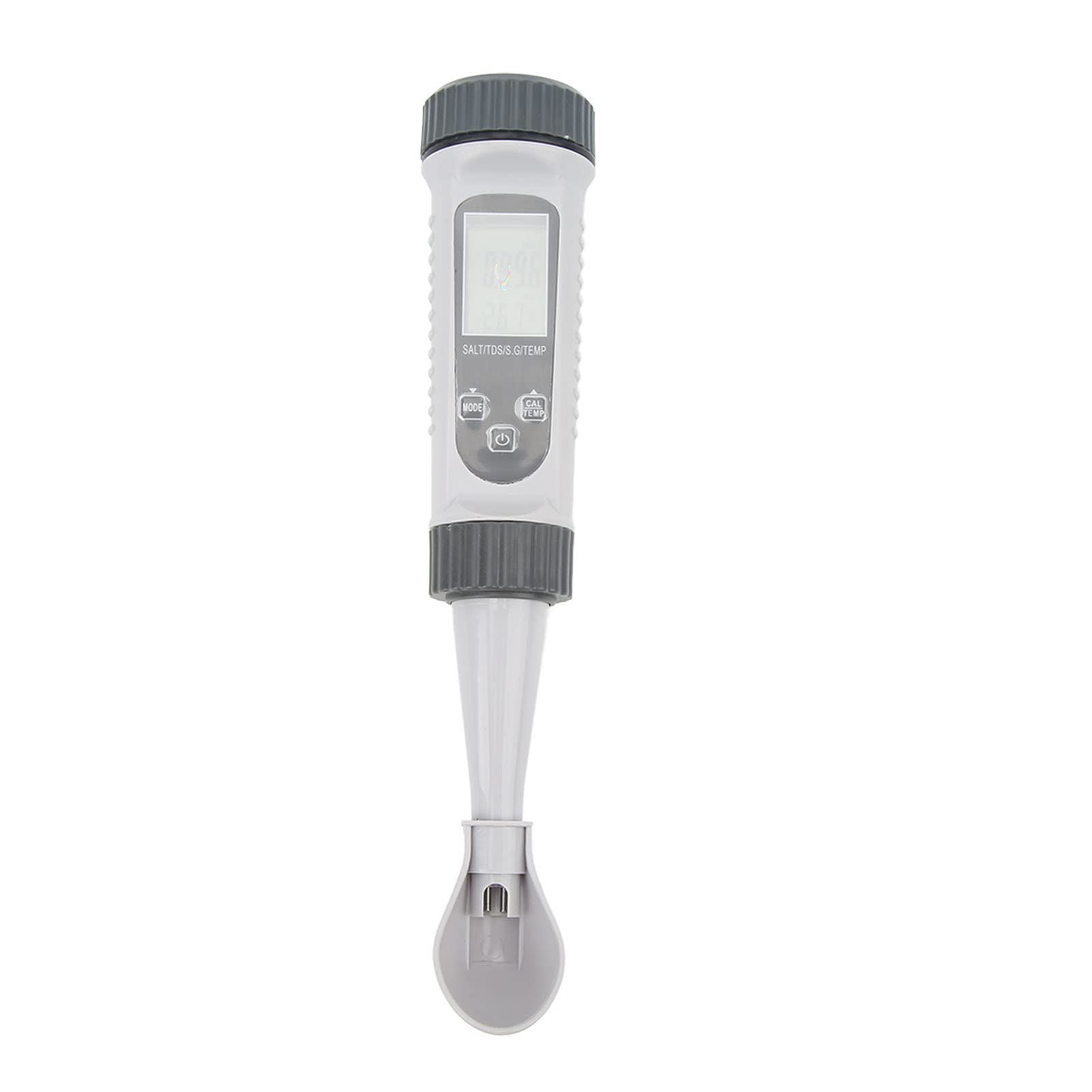 High Accuracy LCD Screen SG Temp Salt TDS Tester Multifunctional Tester Pen with White Backlight Hydroponics Salinity Monitoring Tool