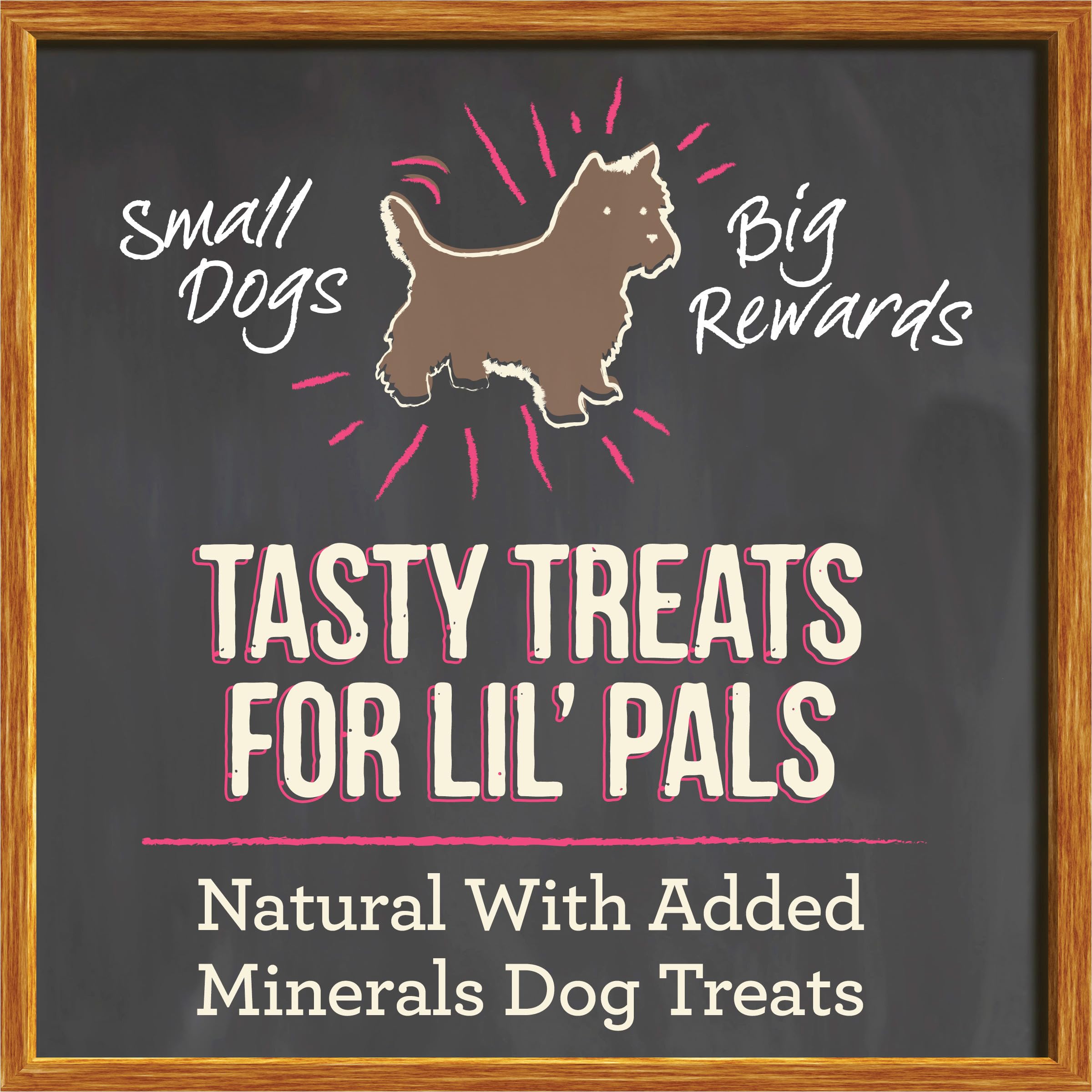 Merrick Lil’ Plates Grain Free Small Dog Treats, Natural Training Treats For Small Dogs, Small Salmon Recipe - 5 oz. Pouch