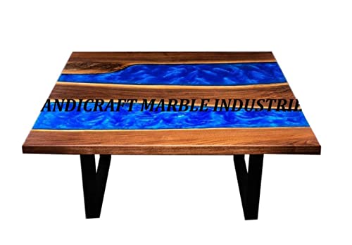 Epoxy Table, Live Edge Wooden Table, Epoxy Resin River Table, Natural Wood,Dining table, Natural Epoxy Table, Resin Table