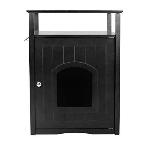 Merry Pet Cat Washroom/Night Stand Pet House – Hidden Litter Box Furniture