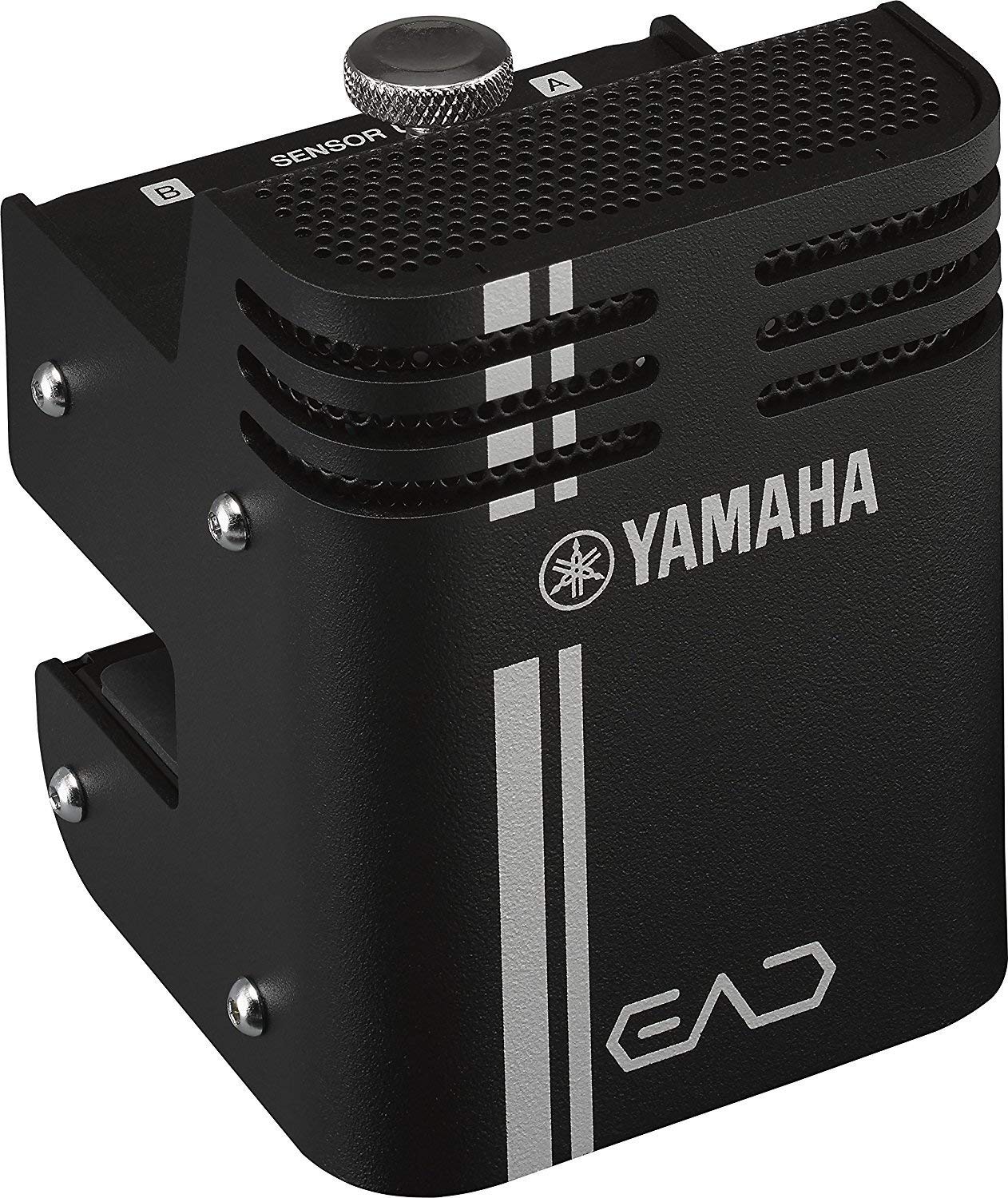 Yamaha EAD10 Electronic Acoustic Drum Module with Acoustic Drum Microphone System, Interconnect Cables and Power Supply with Yamaha DT-50S Dual-zone Snare/Tom Trigger with Die-cast Metal Housing