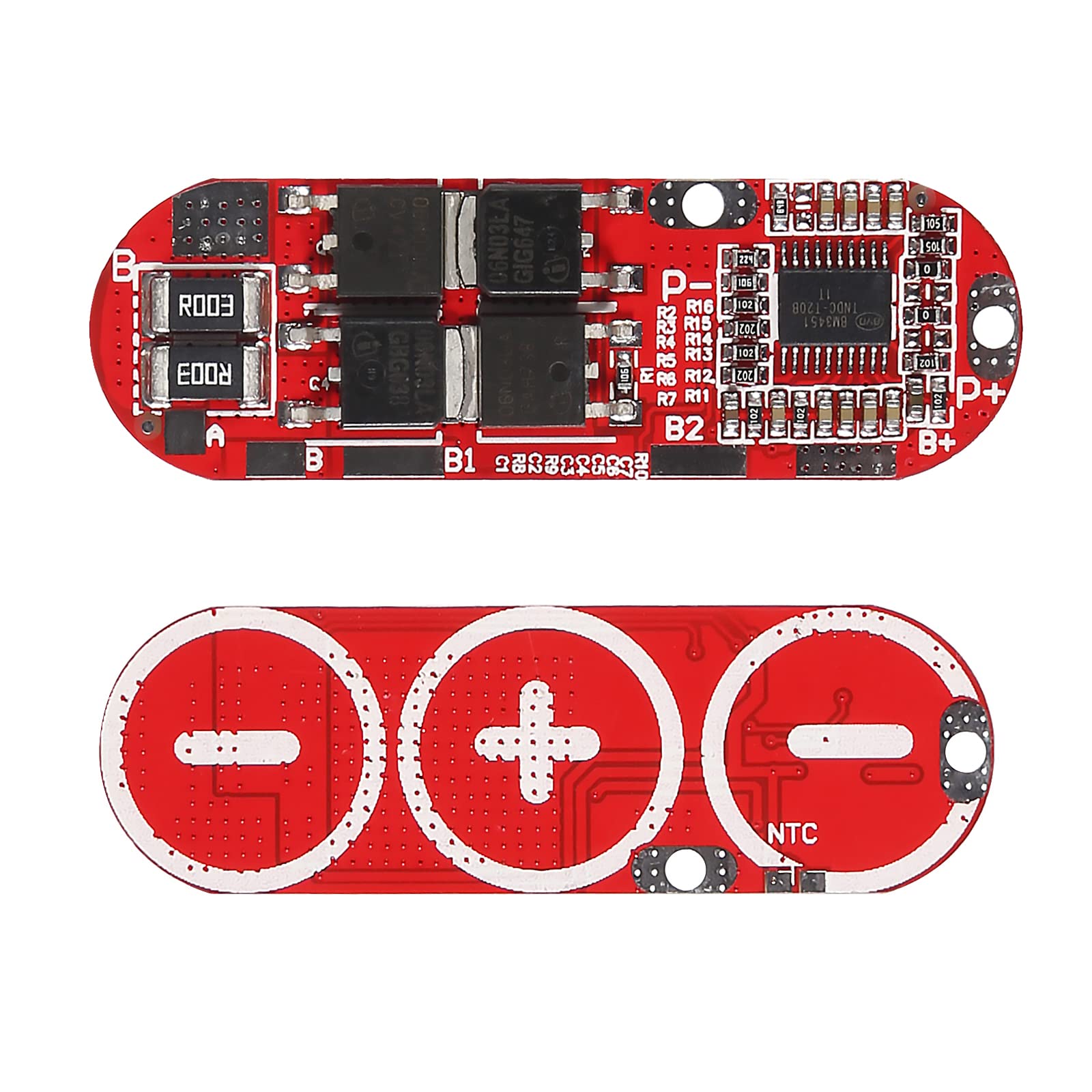 Diann 4pcs 5S BMS 25A 21V 18650 Li-ion Lithium Battery Protection Circuit Charging Board Module PCM Polymer Lipo Cell PCB