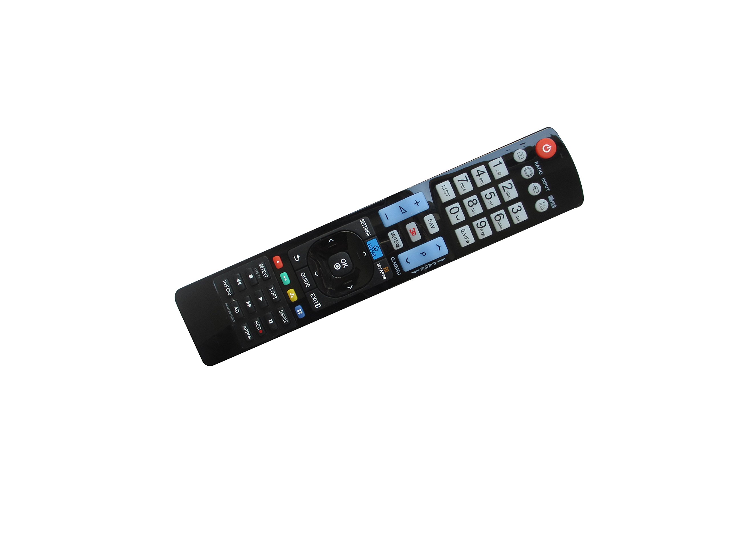 Replacement Remote Control Fit for LG 42LM6700-UA 47LM6700-UA MKJ40653833 AKB69680401 Smart 3D Plasma LCD LED HDTV TV