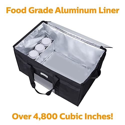 Homemell Insulated Bags with Drink Carriers Combo Pack