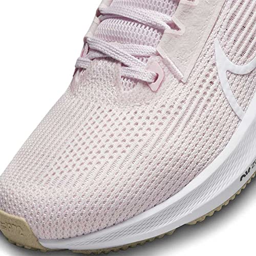 Nike Womens W Air Zoom Pegasus 40 Running Shoe, PEARL PINK/WHITE-PINK FOAM -HEMP, 3 UK (5.5 US)