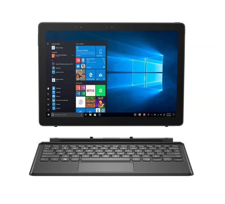 Dell Latitude 5290 2-in-1 Laptop, 12.5" FHD(1920x1080), Intel Core i7-8650U 1.9GHz to 4.2Ghz, 16GB DDR4 RAM, 256GB SSD, Touch Screen, Backlit Keyboard, Fingerprint, Windows 10 Pro (Renewed)