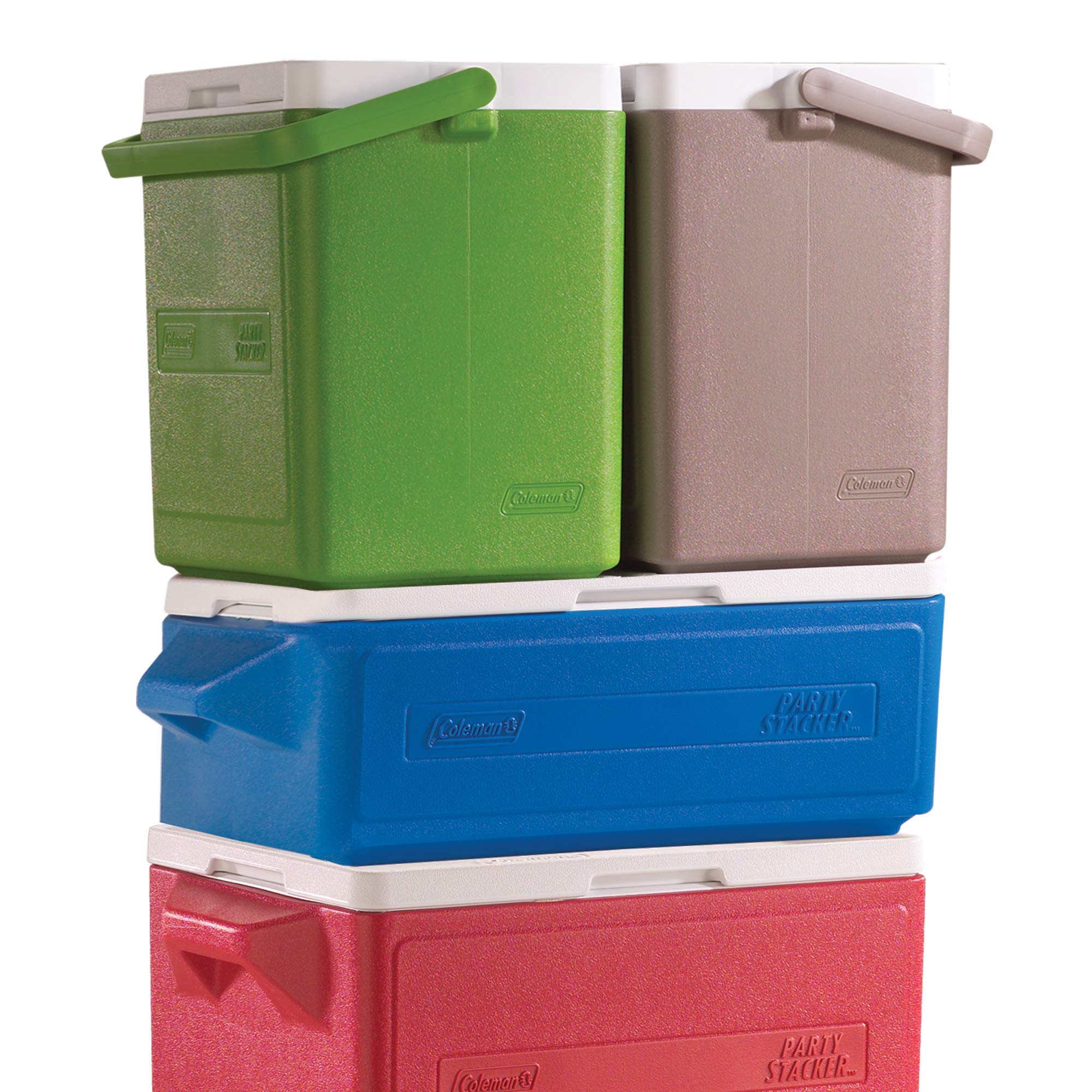 Coleman 24-Can Party Stacker Portable Cooler, Gray