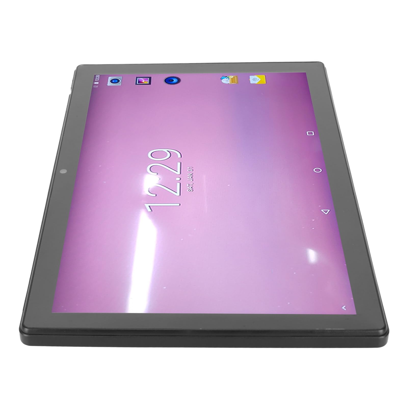 DAUZ 10.1 Inch Tablet PC, 100-240V 8GB RAM 256GB ROM 10.1 Inch Tablet 5GWIFI for Entertainment for Android 12.0 for Work (US Plug)