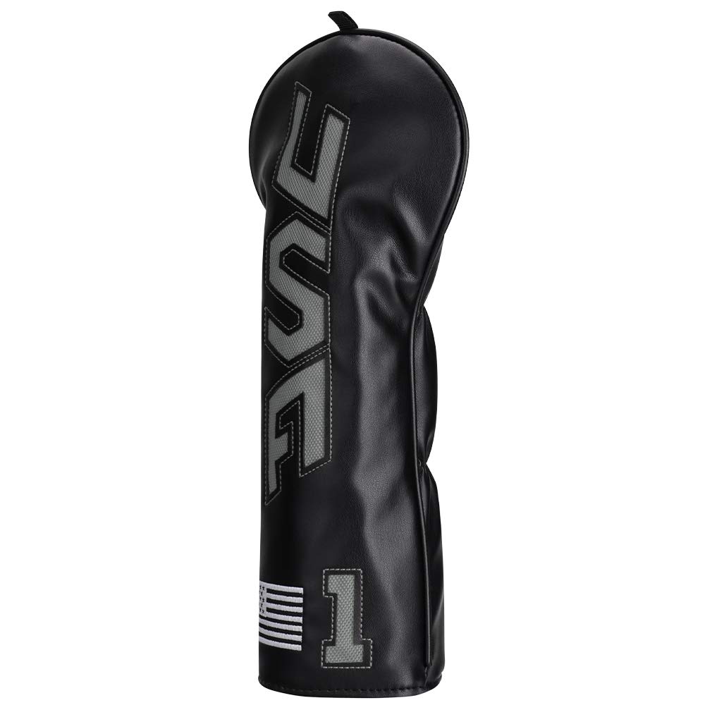 Craftsman Golf USA Flag Style Patriots Black Golf Club Driver Headcover Cover (Driver Cover 1pc)