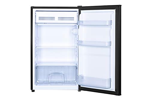 Danby DCR044B1BM-6 4.4 Cu.Ft. Compact Refrigerator with Chiller-Mini Fridge for Bar, Dorm, Basement, Den, Kitchen, or Living Room, Black