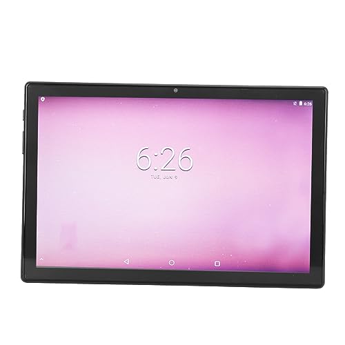 DAUZ GPS Tablet, Black 7000mAh 1960 X 1080 Resolution for Android 12.0 10.1 Inch 8GB RAM 256GB ROM Digital Reading Tablet for Entertainment (US Plug)
