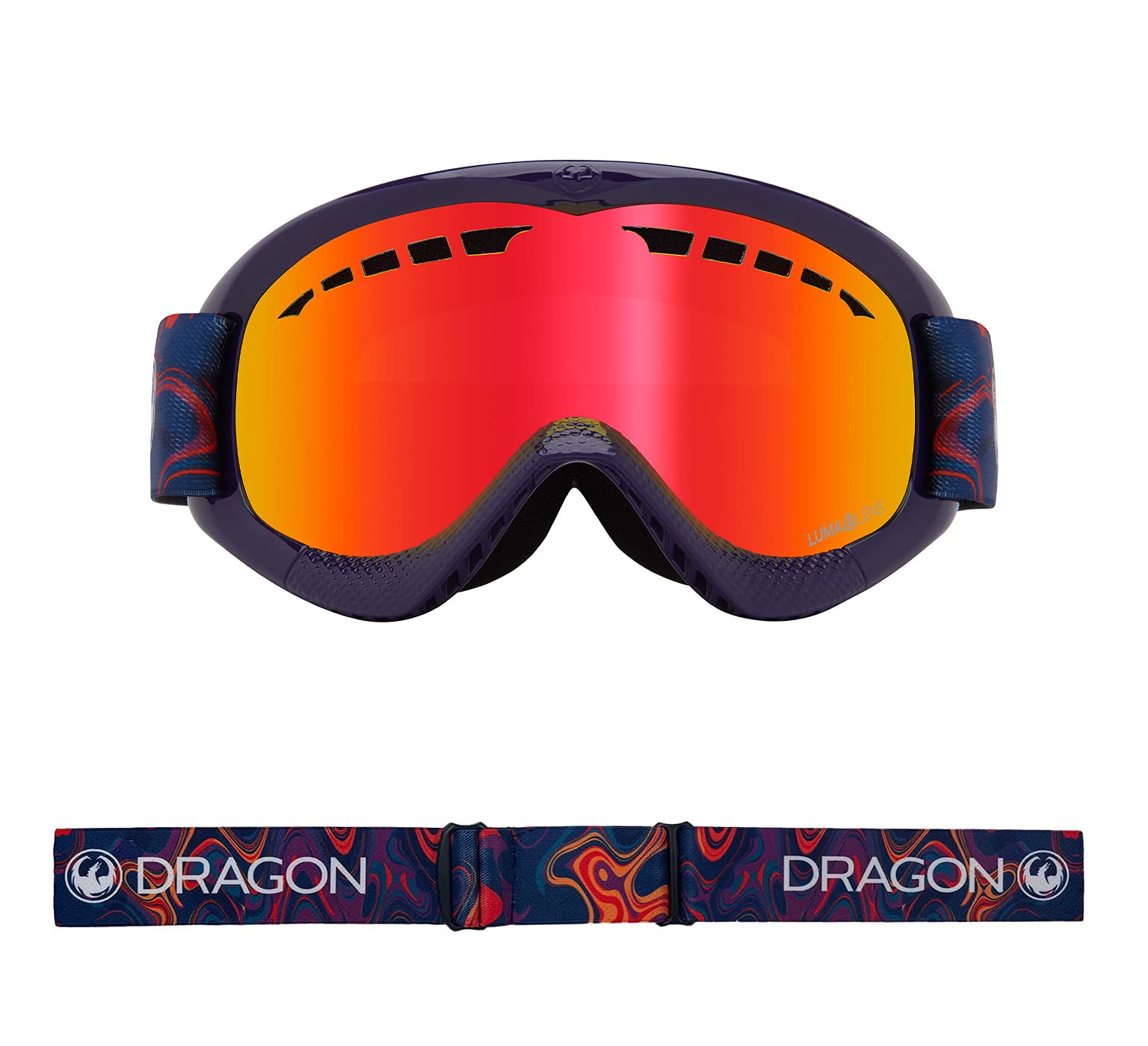 DRAGON SNOW GOGGLES | DR DXS BASE ION/60/SWIRL/LLREDION