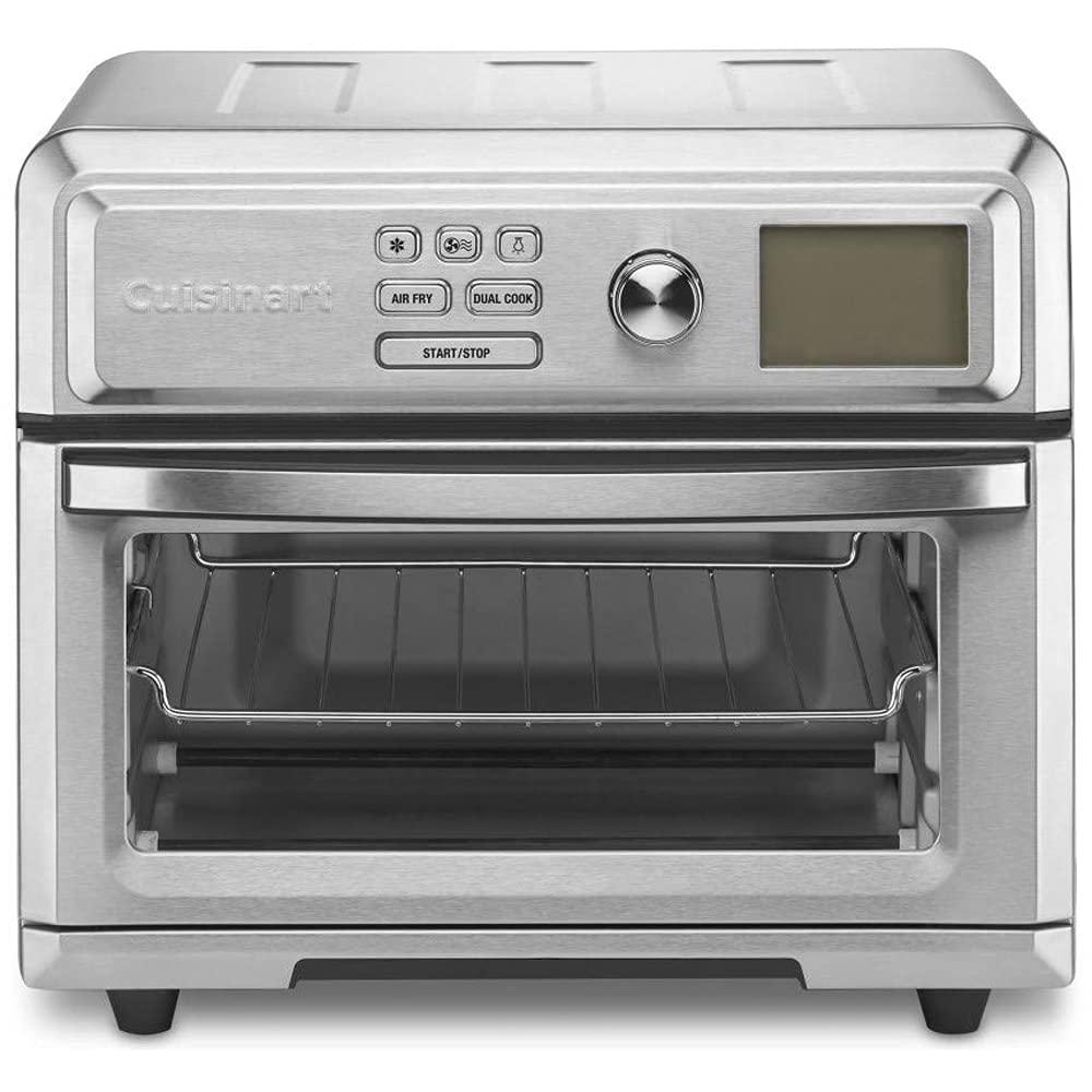 Cuisinart TOA-65 Digital AirFryer Toaster Oven with Intuitive Programming Options Bundle with Home Basics 5-Piece Knife Set with Cutting Board