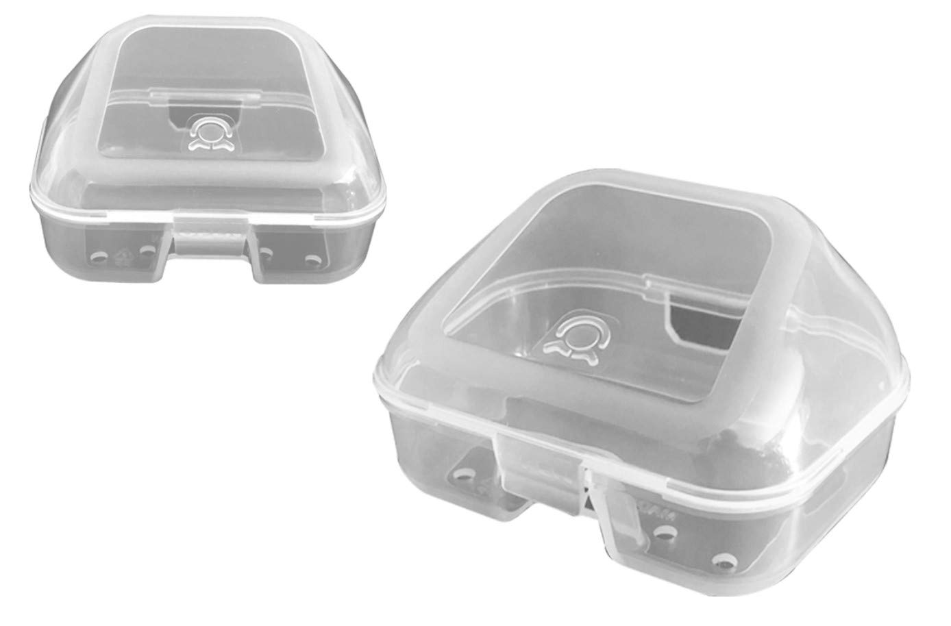 COOLLO SPORTS Mouth Guard Case Lip Guard Mouthpiece Case for Most Brand Mouthguard (Lip Guard Case/1pc)