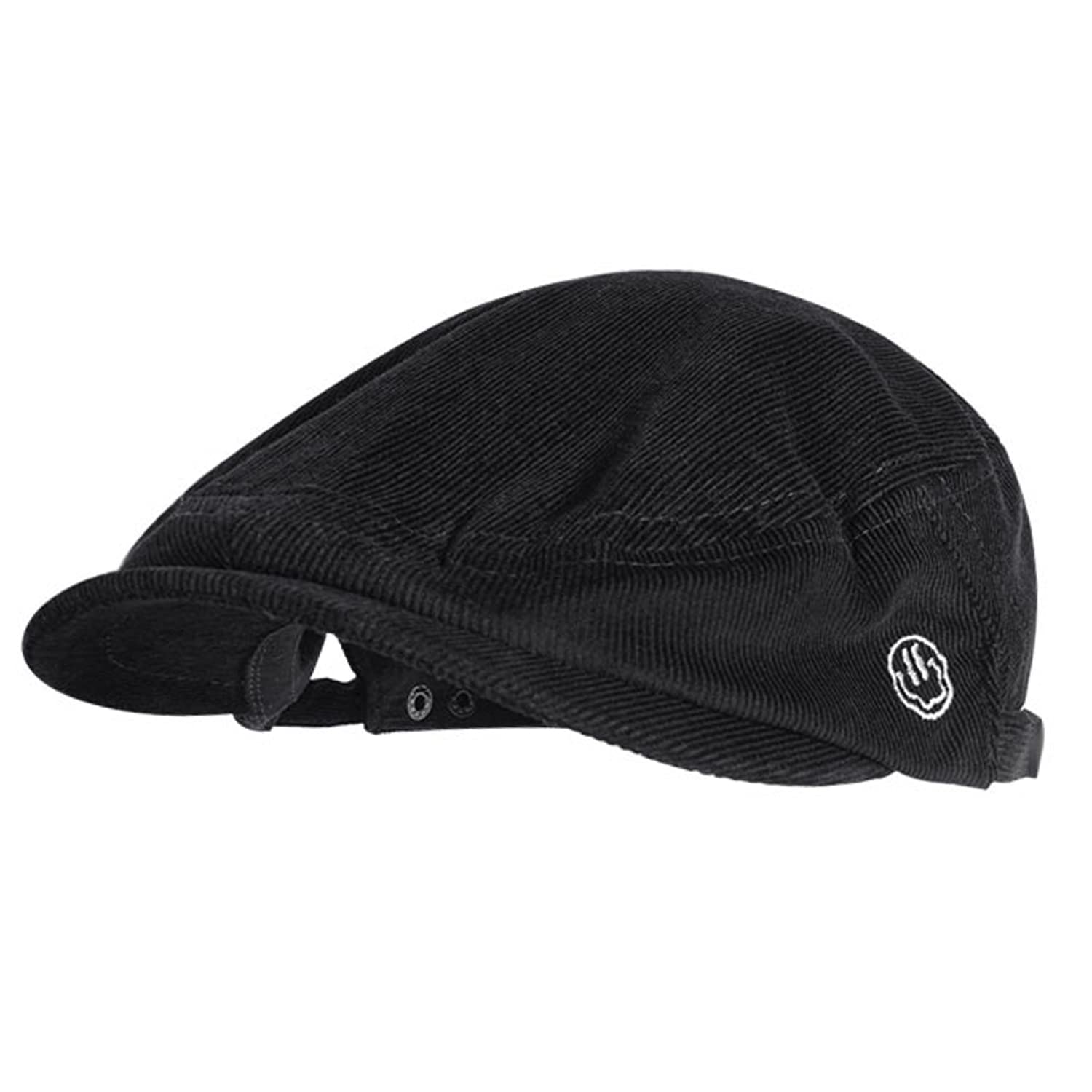 Croogo Newsboy Flat Cap Scally Caps Irish Catsby Golf Beret Hat Solid Duckbill Hat Outdoor Driving Hunting Hat,Pink-BL78