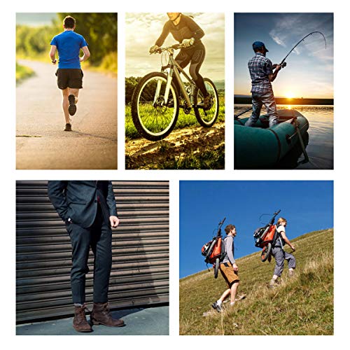 COOVAN 10 Pairs Mens Cushion Ankle Socks Men 10 Pack Low Cut Comfort Breathable Casual Socks