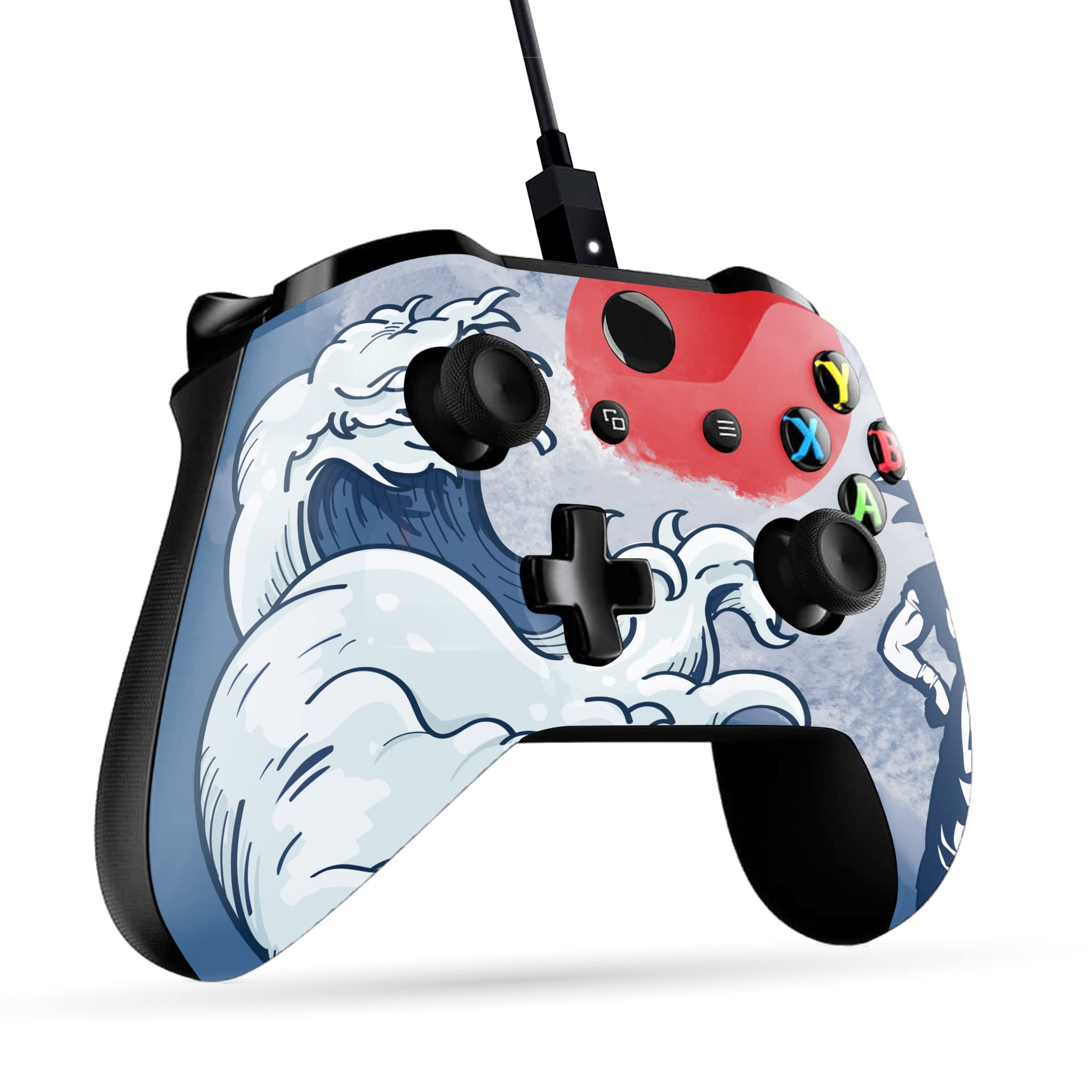 DreamController Original X-box Wireless Controller Special Edition Customized Compatible with X-box One S/X-box Series X/S & Windows 10 Made with Advanced HydroDip Print Technology(Not Just a Skin)