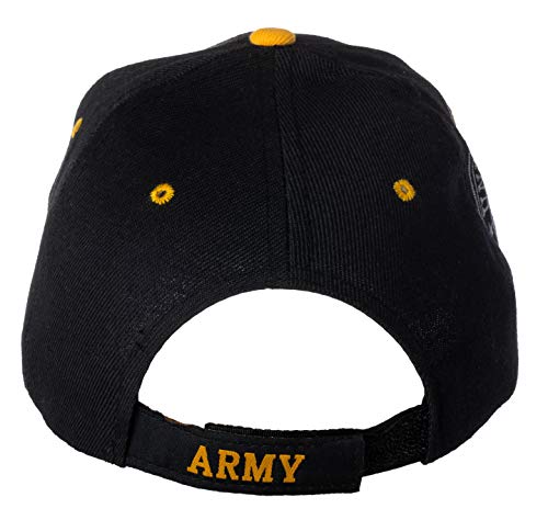 Officially Licensed US Army Retired Baseball Cap in Black & Digital Camo