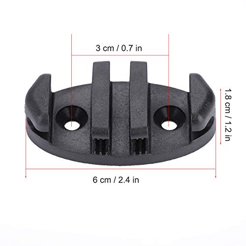 Drfeify Anchor Cleat, Durable Plastic Zig Zag Cleat Boat Accessory