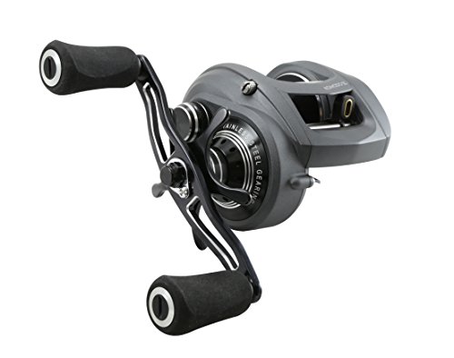 Okuma Komodo SS Large Capacity Low Profile Baitcaster, KDS-364, 150 yds-20LB, Paddle Handle
