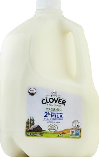 Clover Sonoma, Organic 2% Reduced Fat Milk, 128 Fl. Oz