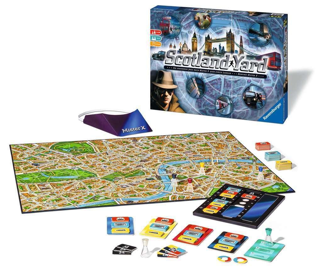 Scotland Yard: The Family Board Game of Detective Pursuit