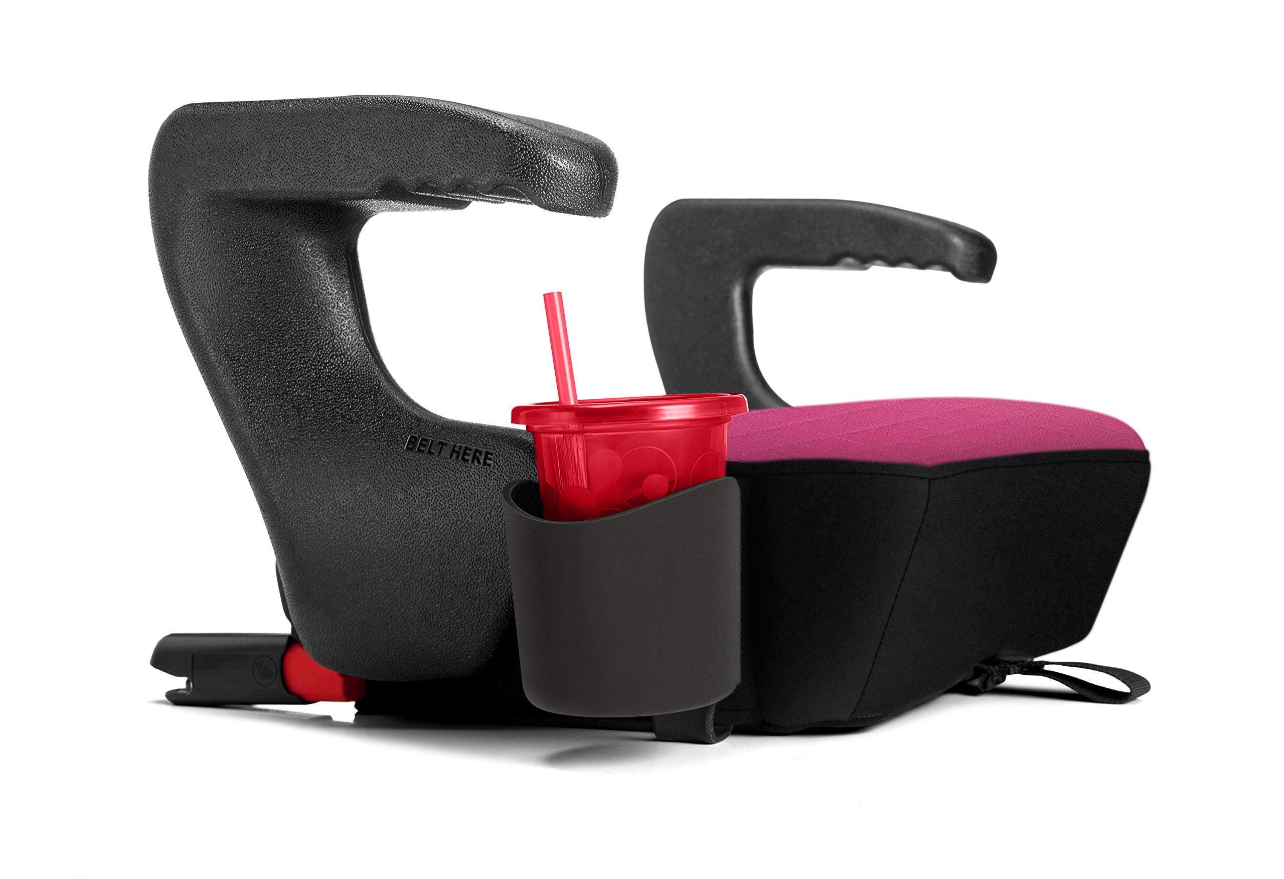 Clek Olli Backless Booster Car Seat with Rigid Latch, Mammoth