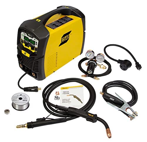 ESAB EMP 210 Flux-Core/MIG Multi-Process Welder — 120V/130V, 10A–200A Output, Model# 0700503200
