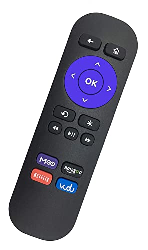 Smartby Roku Remote Control for Roku 1, Roku 2, Roku 3, Roku 4 (HD, LT, XS, XD) Streaming Player, DO NOT Support Roku Stick or Roku TV