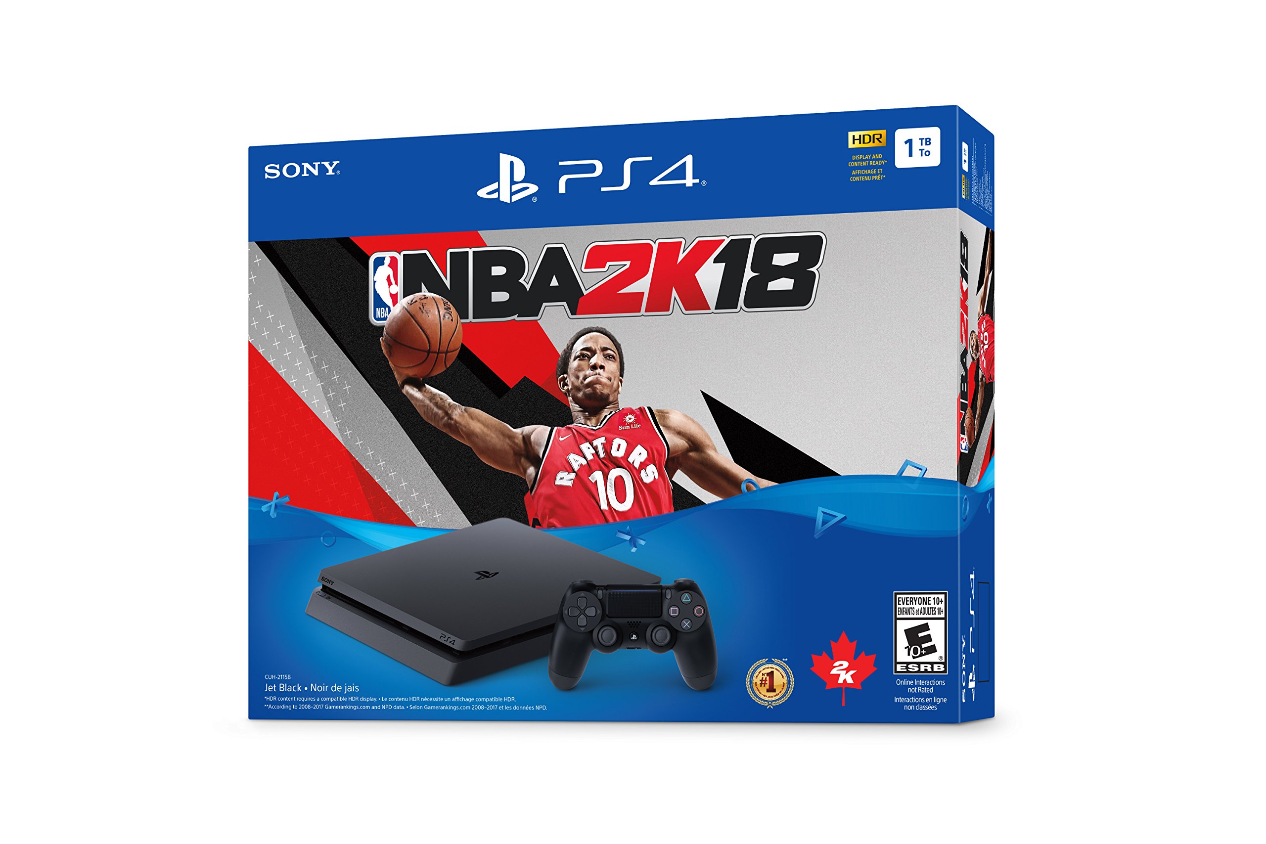Playstation 4 1TB Slim - NBA 2K18 Bundle Edition