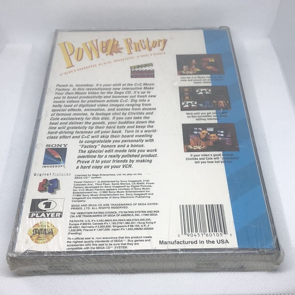 SEGA CD GAME (Power Factory)