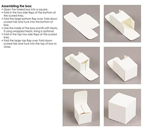 Hortense B. Hewitt Baby Shower Accessories 25-Count Little Cutie Favor Boxes