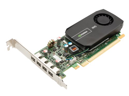 PNY NVIDIA NVS 510 2GB GDDR3 4-Mini DisplayPort Low Profile PCI-Express Video Card VCNVS510DP-PB