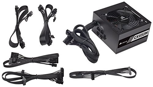 CORSAIR CX Series 650 Watt 80 Plus Bronze Modular Power Supply (CP-9020103-NA) (Renewed)