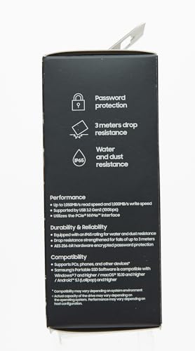 SAMSUNG T7 Shield External 1 TB USB 3.2