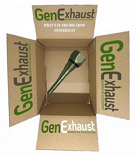 GenExhaust for Firman Generator P/N 330723531 - Anodized Easy USE Magnetic Oil Dipstick