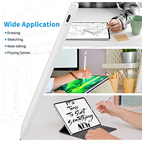 Stylus Pens for Amazon Kindle Fire 10 Pencil,Active Stylist Digital Pencil with 1.5mm High Sensitive Fine Tip Amazon Kindle Fire 11th Gen Pen White