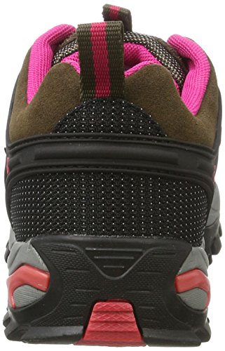 CMP Women's Low Rise Hiking Boots, Brown Wood Magenta, 8.5