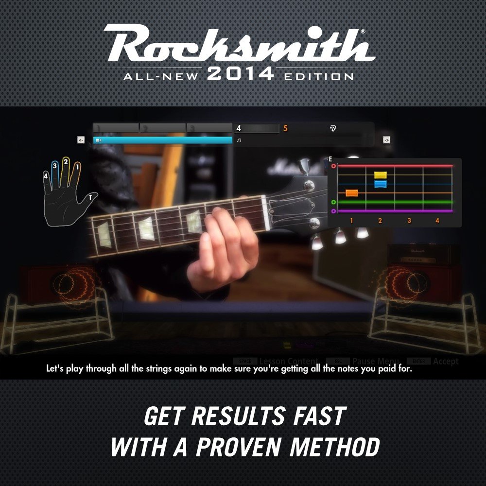 Rocksmith 2014 Edition - Xbox 360 (Cable Included)