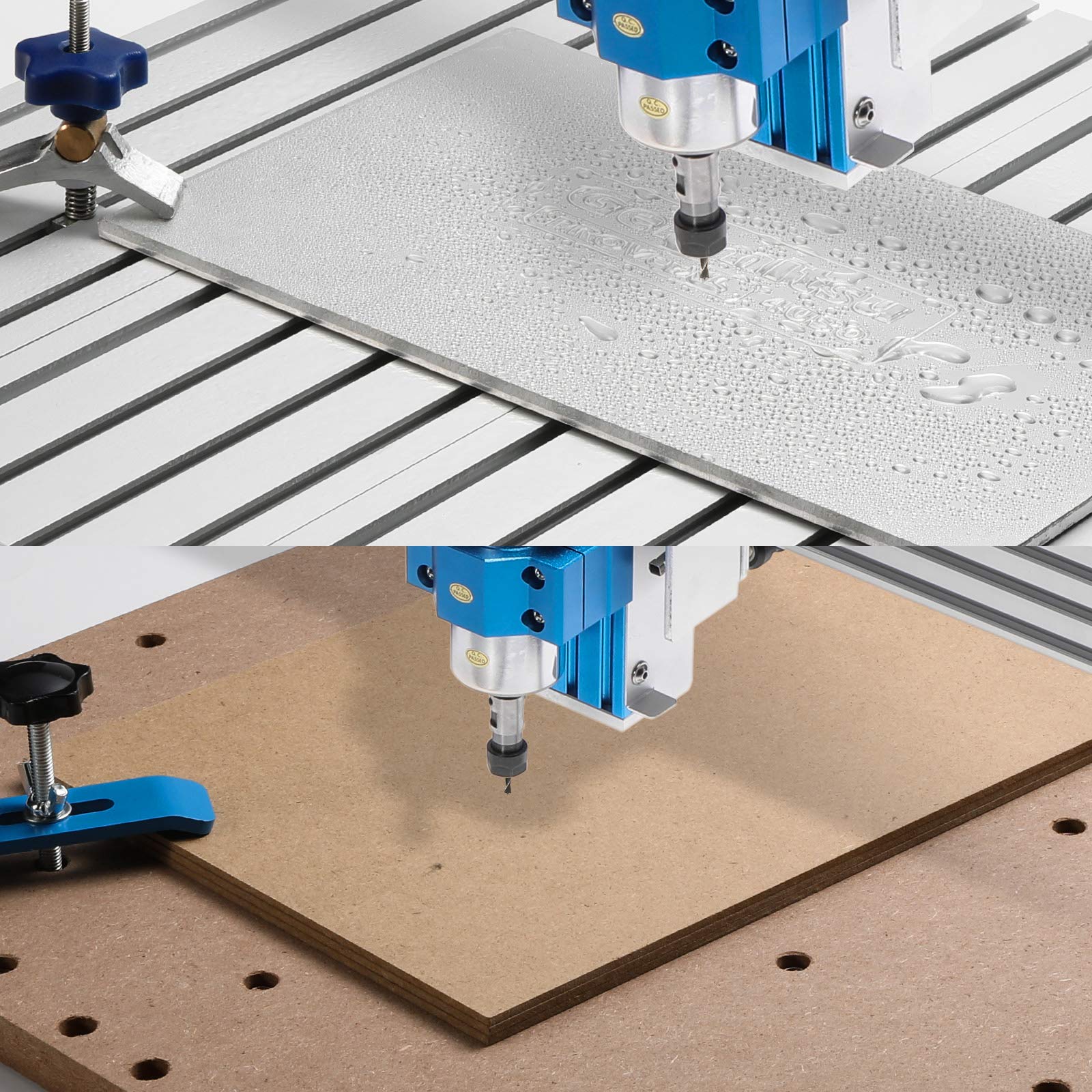Genmitsu Aluminum Spoilboard for PROVerXL 4030, 51 x 12 x 8cm (20''x 4.7''x 3.1'')