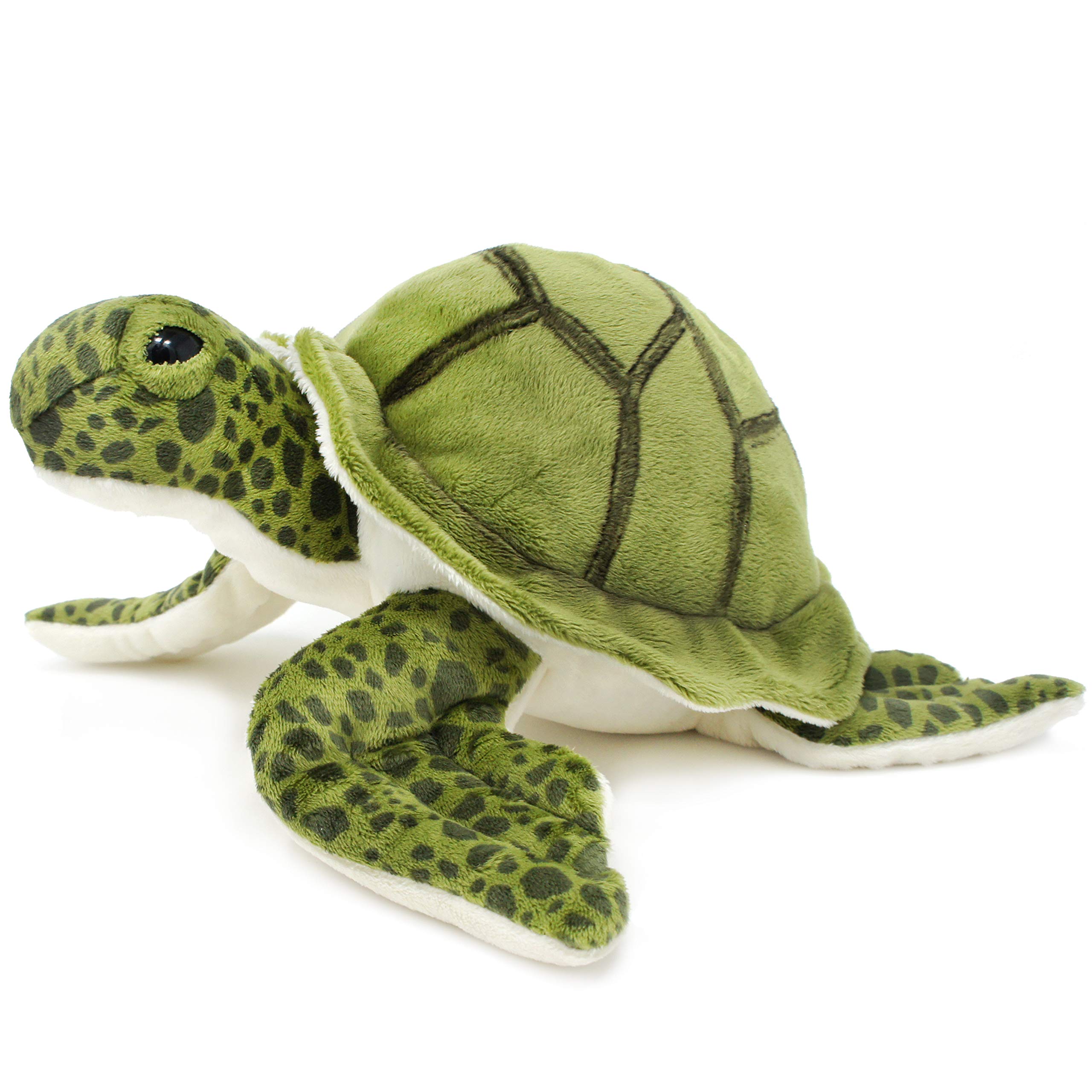 TigerHart Turquoise The Green Sea Turtle - 10 Inch Tortoise Stuffed Animal Plush