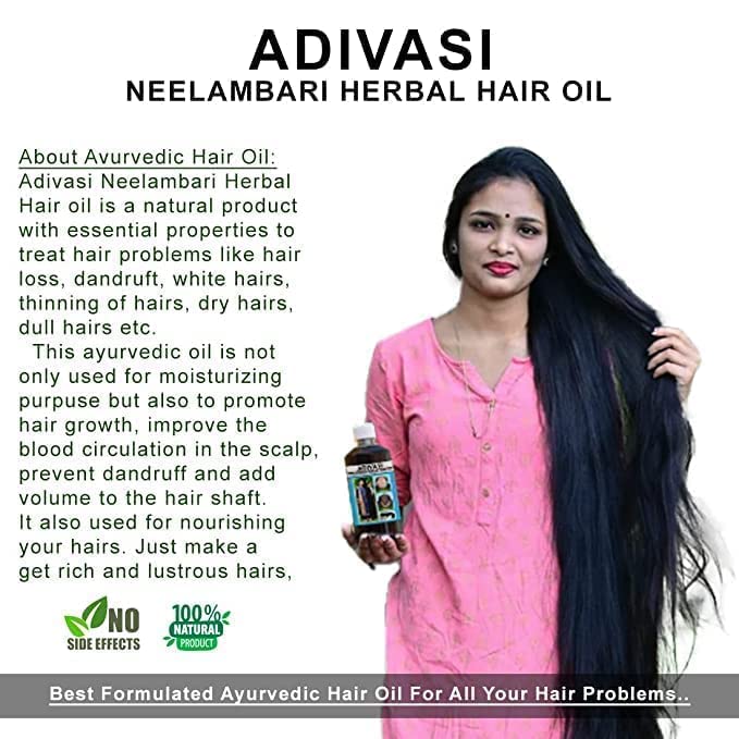 Honoly Herbal Hair Oil - made by Pure Adivasi Ayurvedic Herbs