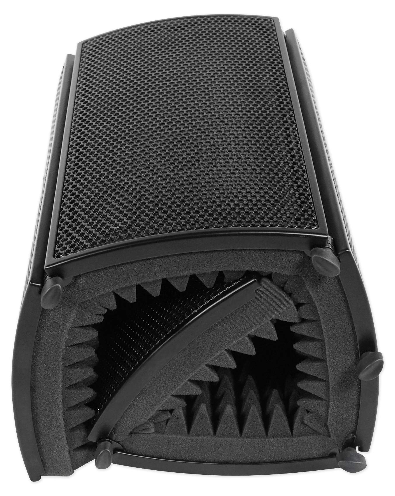 Rockville ROCKSHIELD 3 Large Studio Mic Isolation Shield w/Sound Dampening Foam