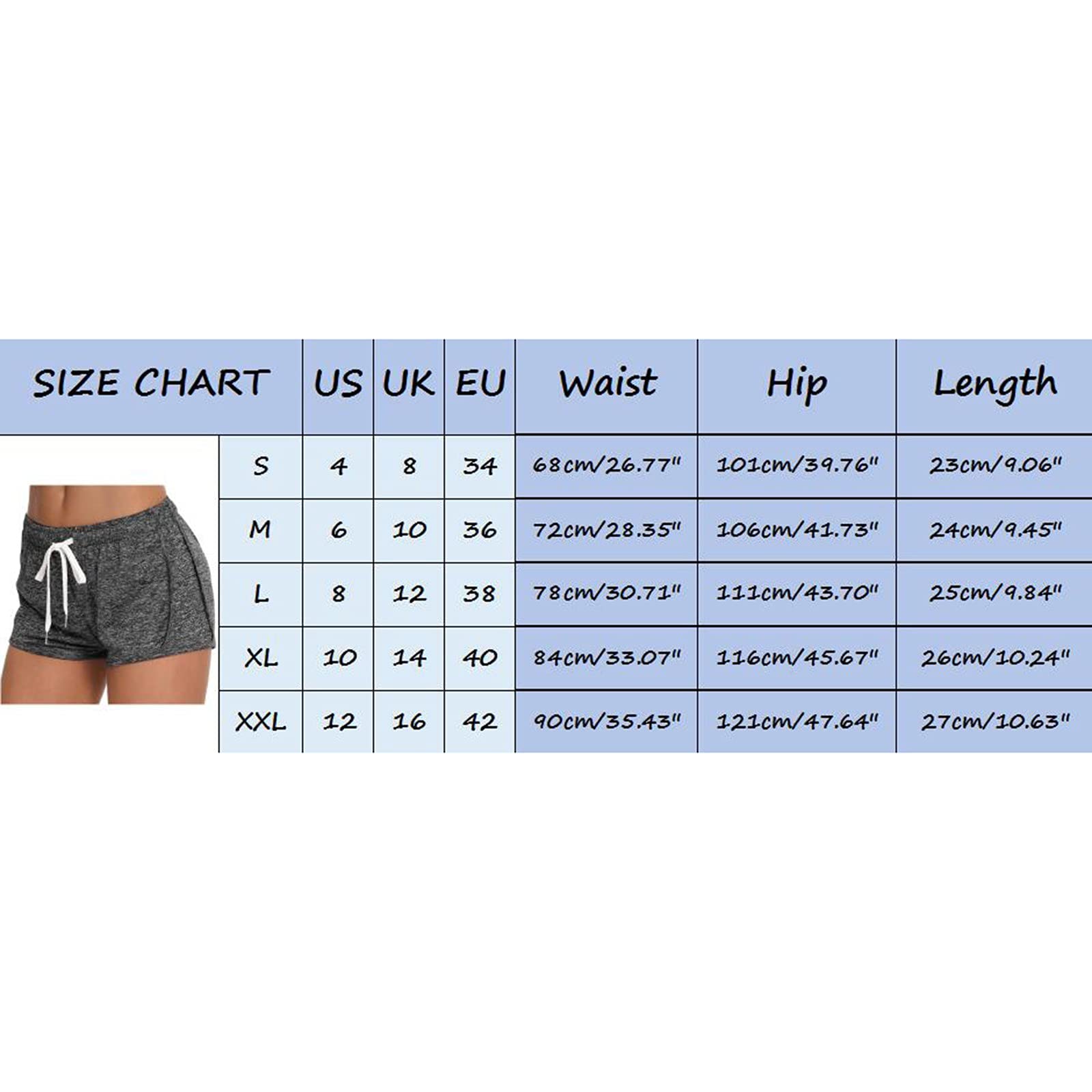 DUOWEI Womens Cycling Shorts with Padding Pants Running Athletic Sports Fitness Solid Plus Size Womens Summer Dresses Short