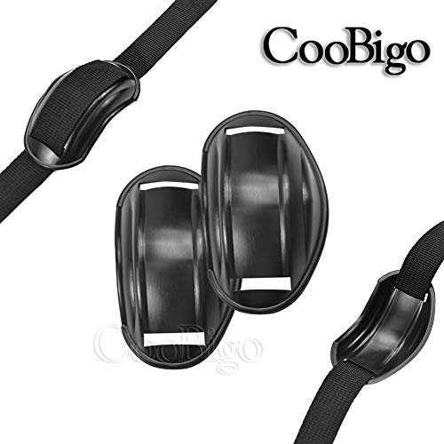 CooBigo 10X Plastic Black Helmet Chin Pad for Motorcycle Bicycle Batting Rollerblading Helmet DIY Craft Accessory
