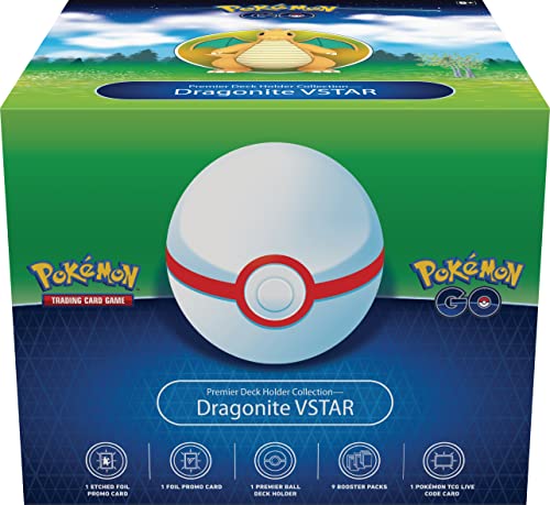 Pokémon TCG: Pokémon GO Premier Deck Holder CollectionDragonite VSTAR