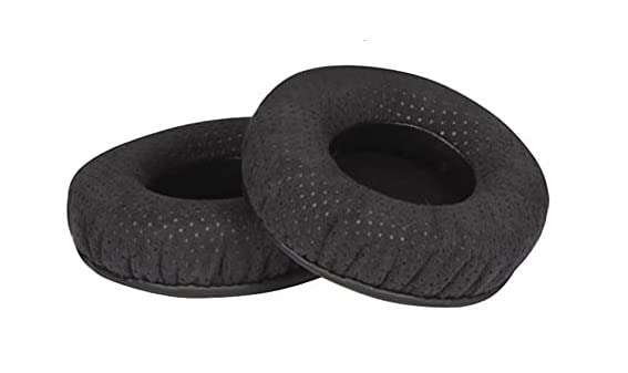Shure Replacement Headphone Cushions - Alcantara Ear Pads for SRH1540 Premium Closed Back Headphones, Pair (HPAEC1540)